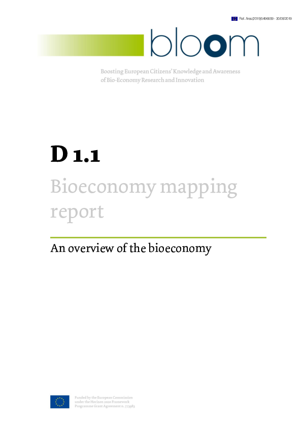 (PDF) Bio-economy mapping report