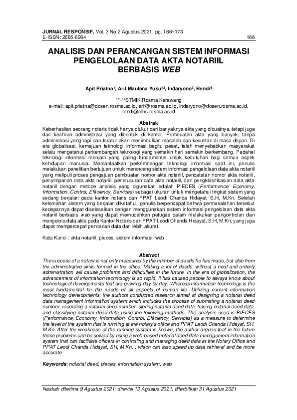(PDF) Analisis Dan Perancangan Sistem Informasi Pengelolaan Data Akta ...