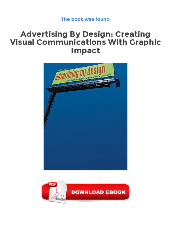 (PDF) Advertising by design : creating visual communications with ...