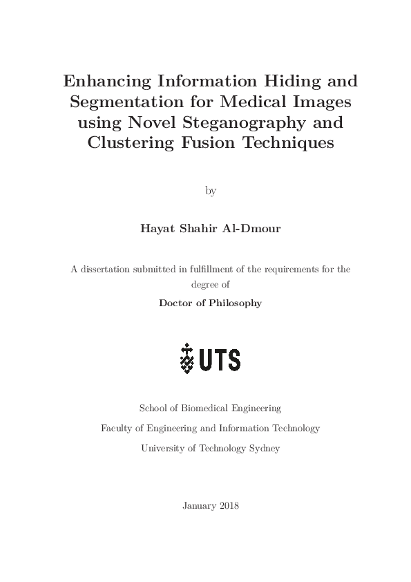 (PDF) Enhancing information hiding and segmentation for medical images using novel steganography ...