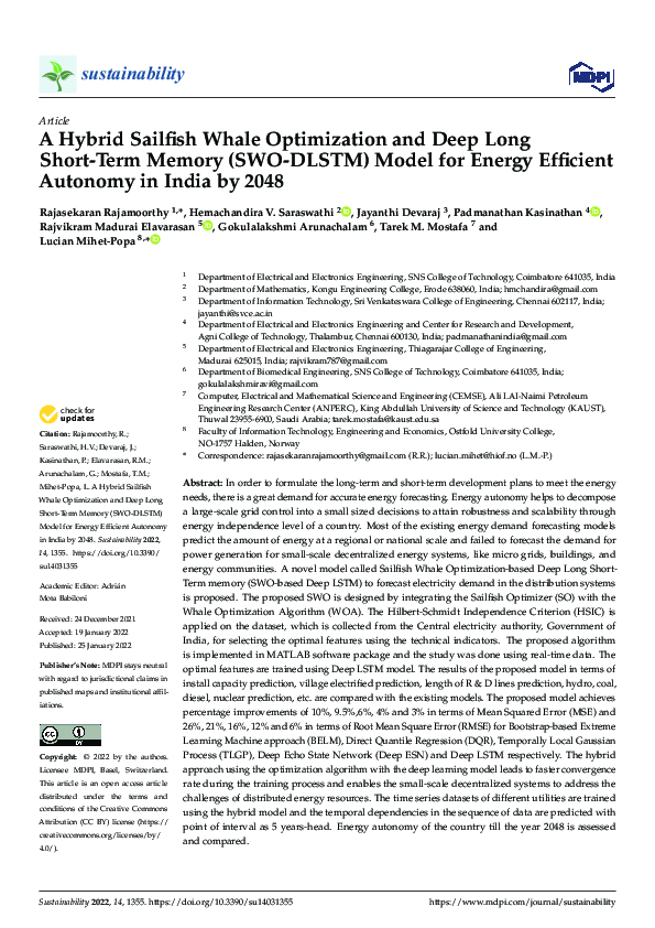 (PDF) A Hybrid Sailfish Whale Optimization and Deep Long Short-Term ...
