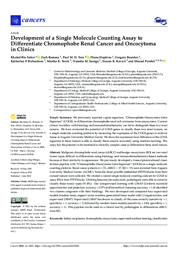 (PDF) Development of a Single Molecule Counting Assay to Differentiate ...