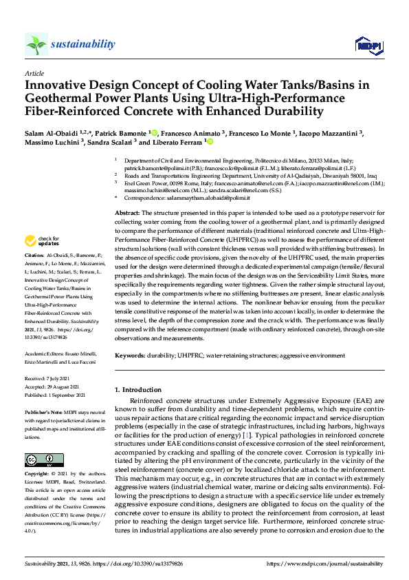 (PDF) Innovative Design Concept of Cooling Water Tanks/Basins in ...