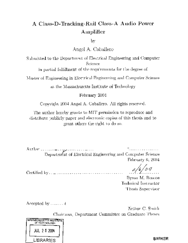 (PDF) Thesis Supervisor