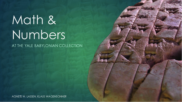 (PDF) Math & Numbers at the Yale Babylonian Collection