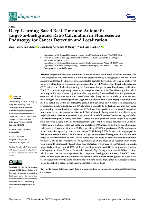 Pdf Deep Learning Based Real Time And Automatic Target To Background