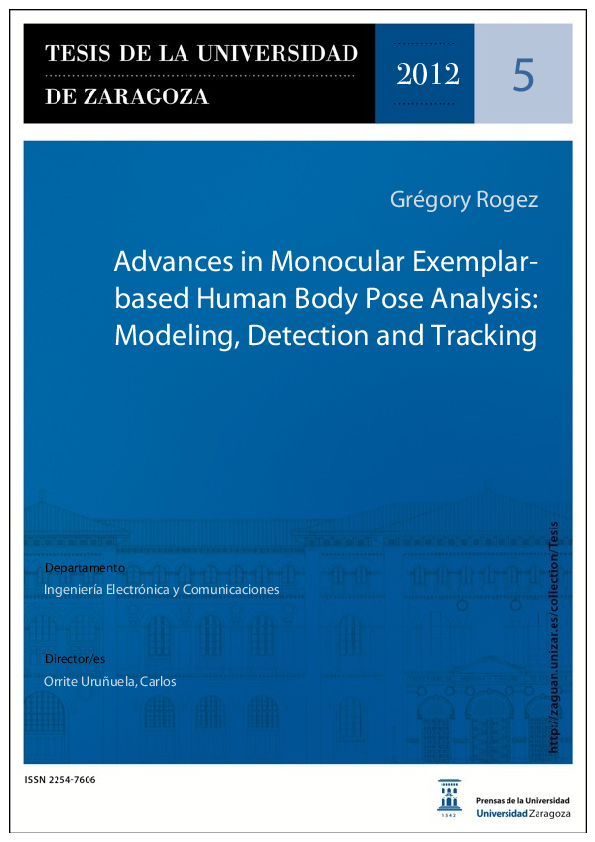 Pdf Advances In Monocular Exemplar Based Human Body Pose Analysis Modeling Detection And