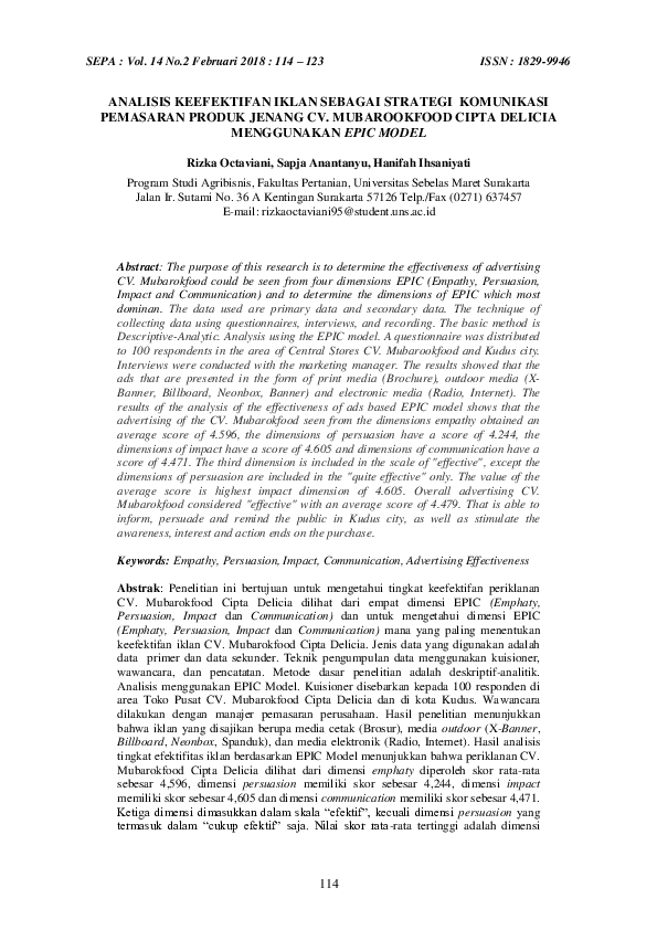 (PDF) Analisis Faktor-Faktor Yang Mempengaruhi Pendapatan Usahatani Padi Sawah Di Kecamatan ...