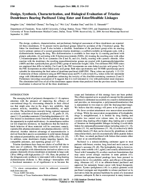 (PDF) Design, synthesis characterization and biological evaluation of novel multi-isoform ALDH ...