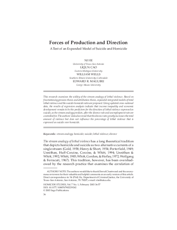 (PDF) Forces of Production and Direction