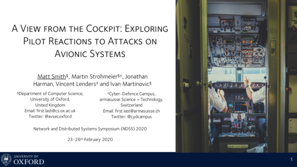 (PDF) A View from the Cockpit: Exploring Pilot Reactions to Attacks on ...