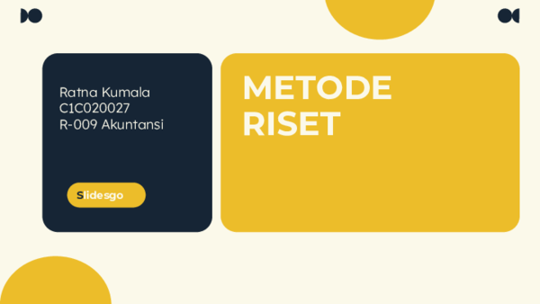 (PDF) PPT METODE RISET