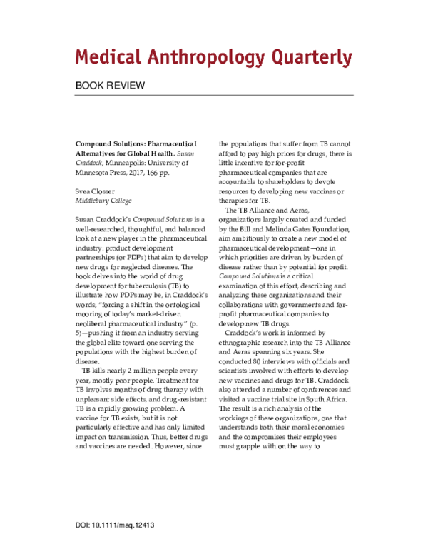 (PDF) Compound Solutions: Pharmaceutical Alternatives for Global Health ...