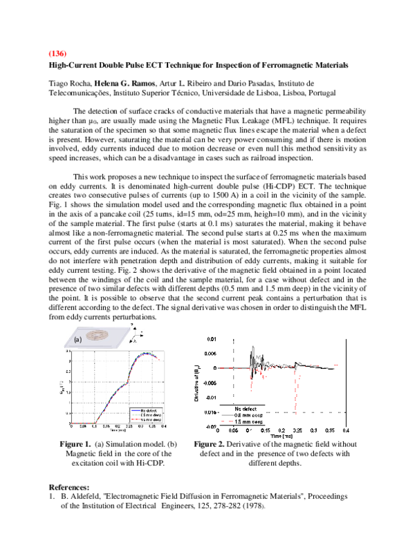 (PDF) High-Current Double Pulse ECT Technique for Inspection of ...