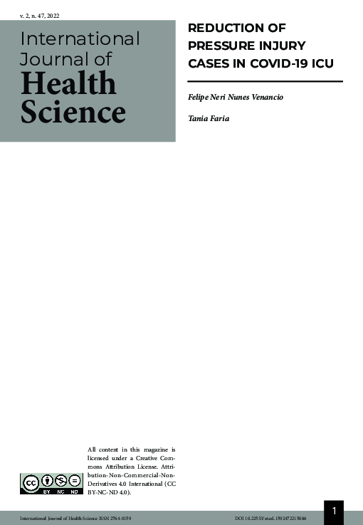 (PDF) REDUCTION OF PRESSURE INJURY CASES IN COVID-19 ICU (Atena Editora ...