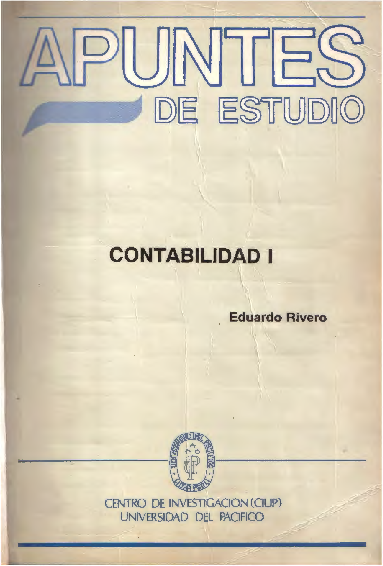 (PDF) Contabilidad I