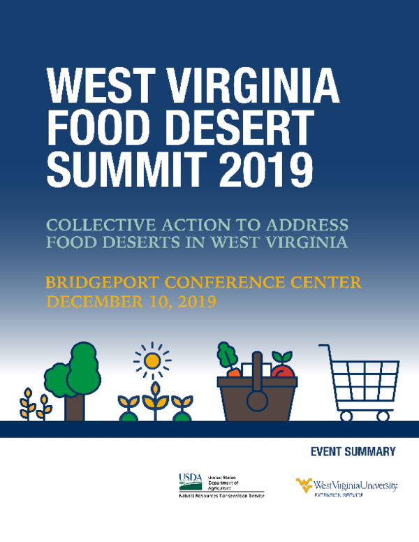 (PDF) West Virginia Food Desert Summit 2019 Final Report | Lauri ...