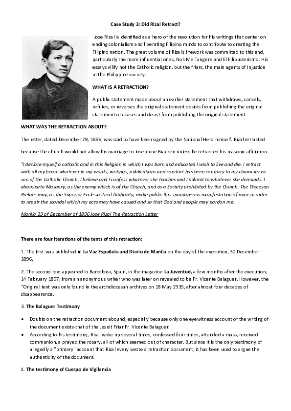 (DOC) Rizal retraction.