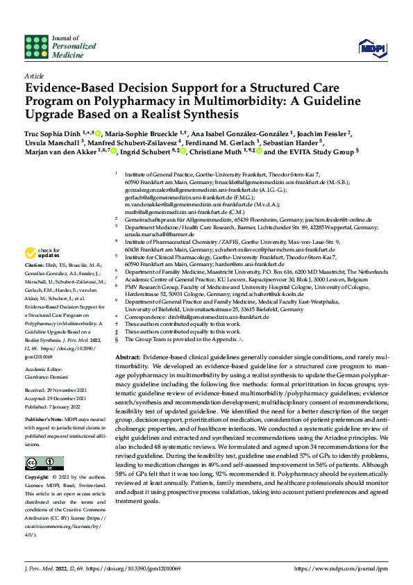 (PDF) Evidence-Based Decision Support for a Structured Care Program on Polypharmacy in ...