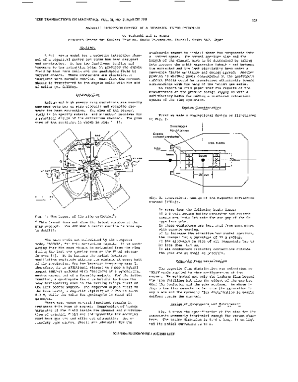 (PDF) Magnetic extraction channel of a separated sector cyclotron