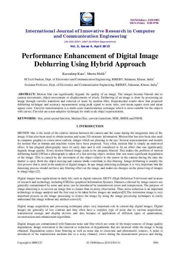 (PDF) Performance evaluation of image enhancement using hybrid binary ...