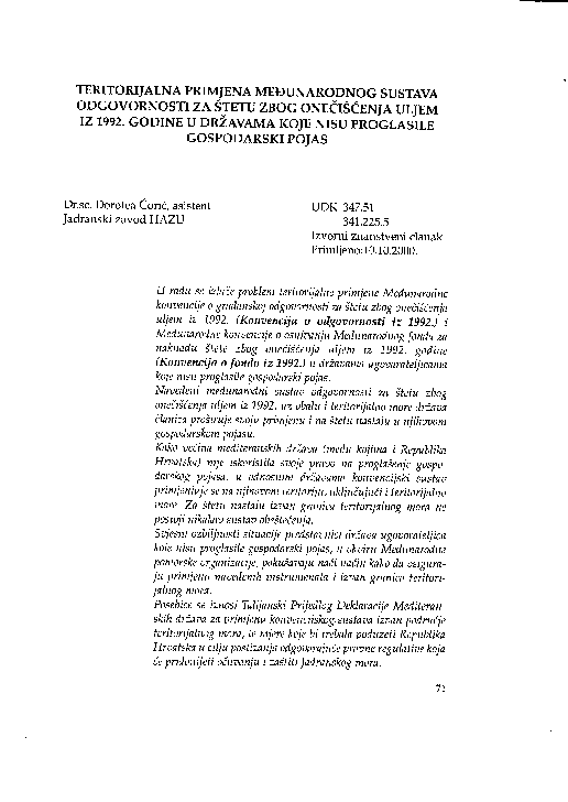 (PDF) Geographical Scope of the 92 Protocols to the CLC Convention and ...