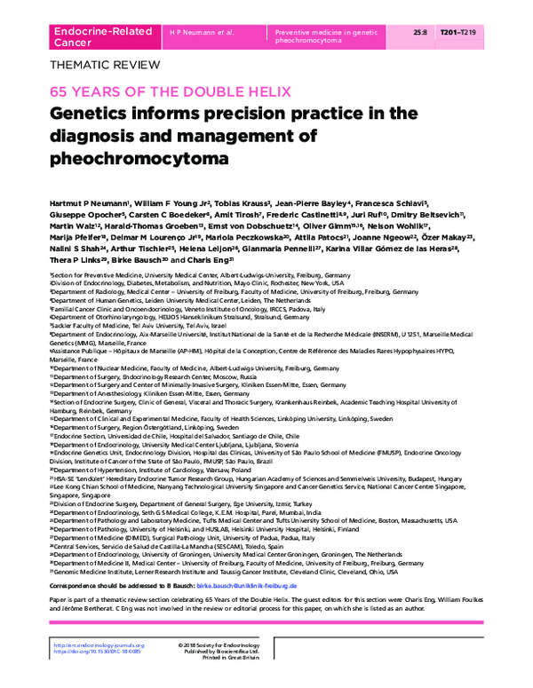 (PDF) 65 YEARS OF THE DOUBLE HELIX: Genetics informs precision practice ...