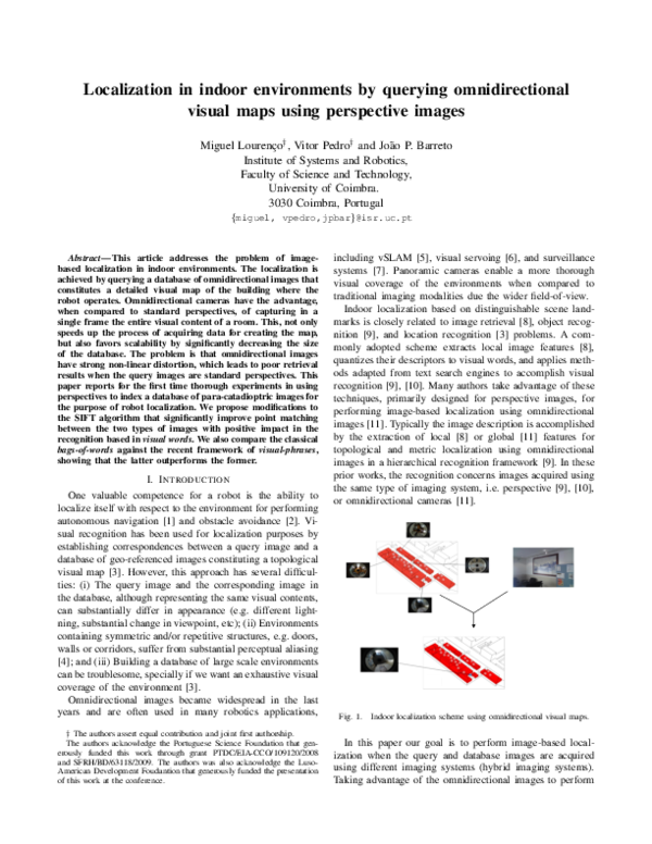 (PDF) Localization in indoor environments by querying omnidirectional ...