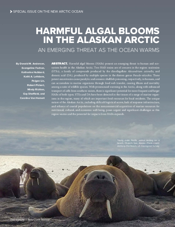 (PDF) Harmful Algal Blooms in the Alaskan Arctic: An Emerging Threat as ...