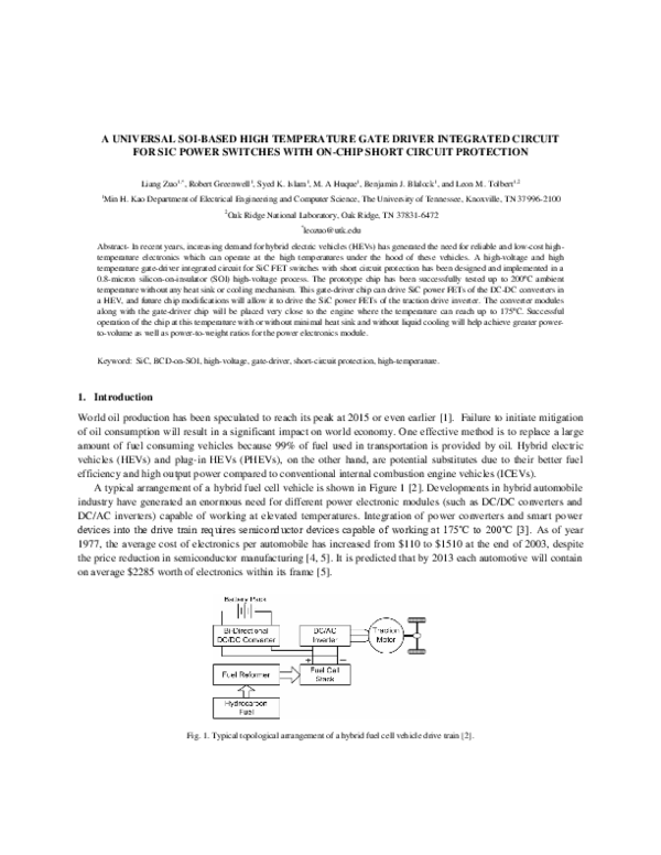 (PDF) A UNIVERSAL SOI-BASED HIGH TEMPERATURE GATE DRIVER INTEGRATED ...