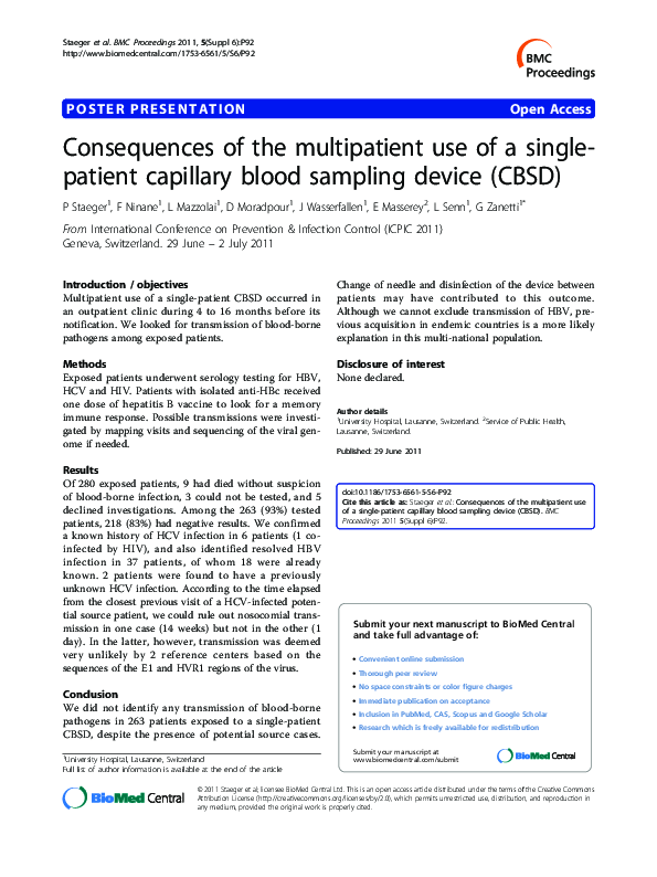 (PDF) Consequences of the multipatient use of a single-patient ...