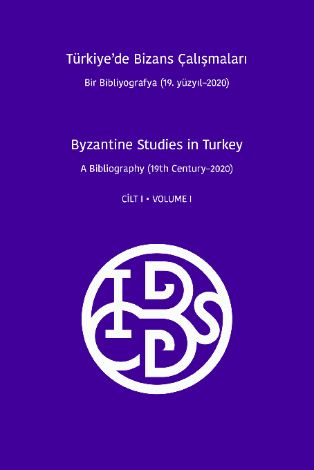 (PDF) Byzantine Studies in Turkey: A Bibliography Project / Türkiye'de ...
