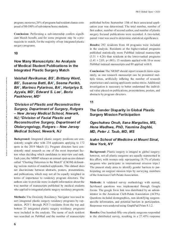 (PDF) Abstract 10: How Many Manuscripts: An Analysis of Medical Student ...