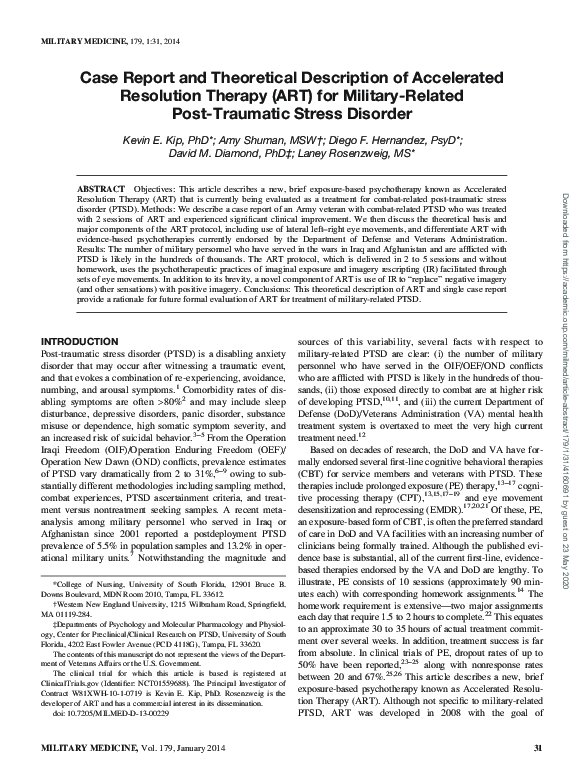(PDF) Case Report and Theoretical Description of Accelerated Resolution ...