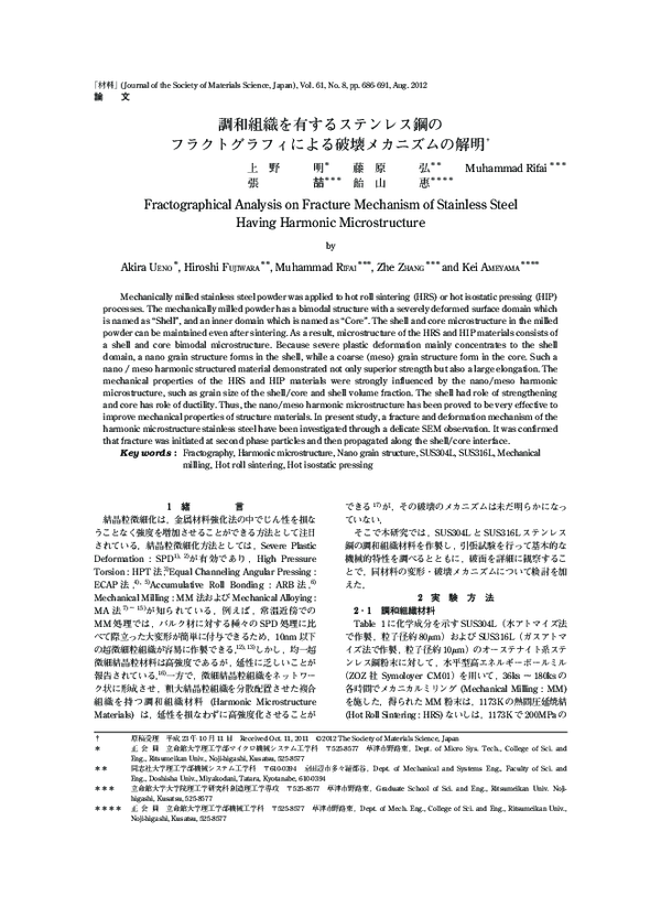 (PDF) Fractographical Analysis on Fracture Mechanism of Stainless Steel ...