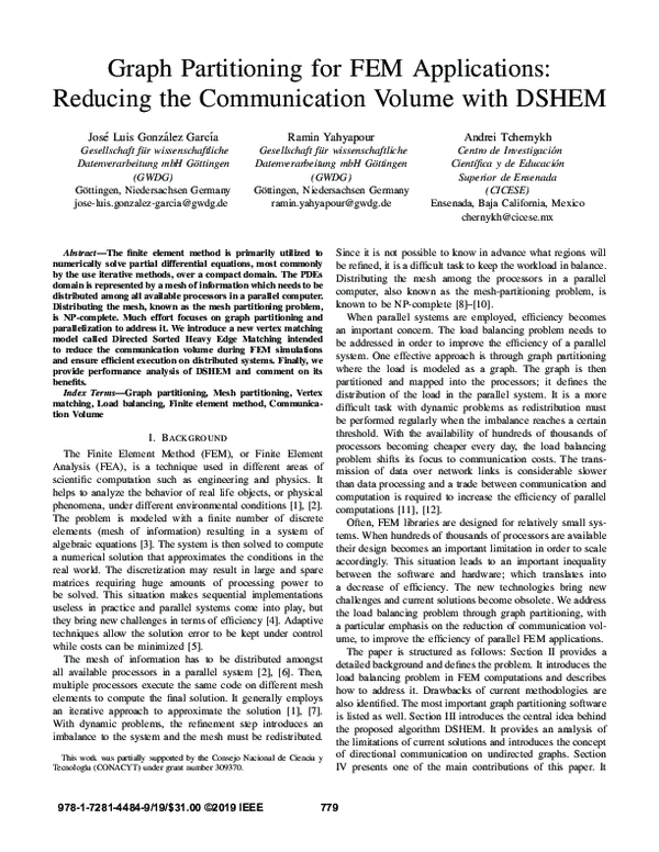 (PDF) Graph Partitioning for FEM Applications: Reducing the ...