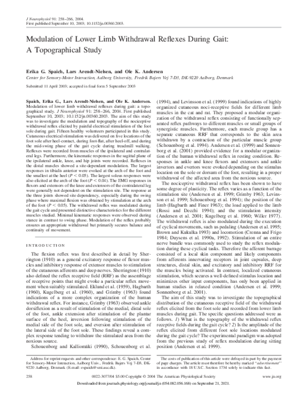 (PDF) limbs during rest and movement. Kinematic and electromyographic ...