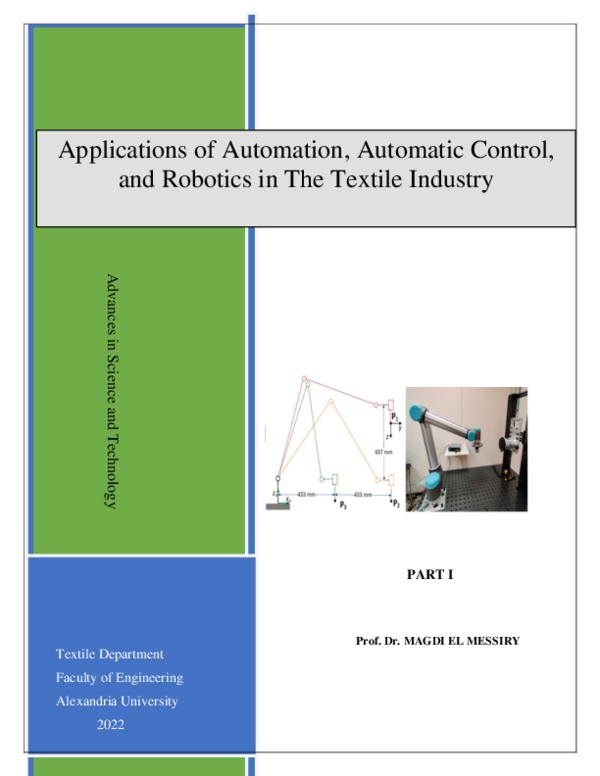 (PDF) Application of Automatic Control& Robotics in the Textile Industry