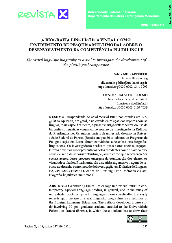 (PDF) A biografia linguística visual como instrumento de pesquisa ...