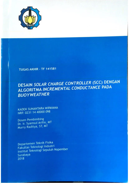 (PDF) Desain Solar Charge Controller (SCC) dengan Algoritma Incremental ...