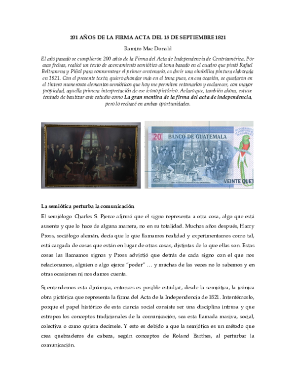 (DOC) AÑOS DE LA FIRMA ACTA DEL 15 DE SEPTIEMBRE 1821. SEP- | Mac ...