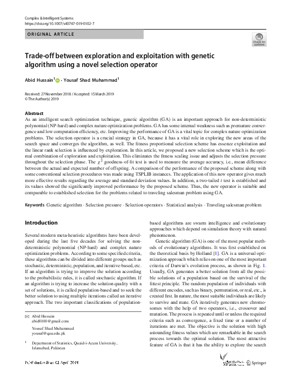 Pdf Tradeoff Between Exploration And Exploitation Of Oqlambda With