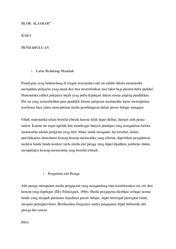 (DOC) BLOK ALJABAR sumber proposal