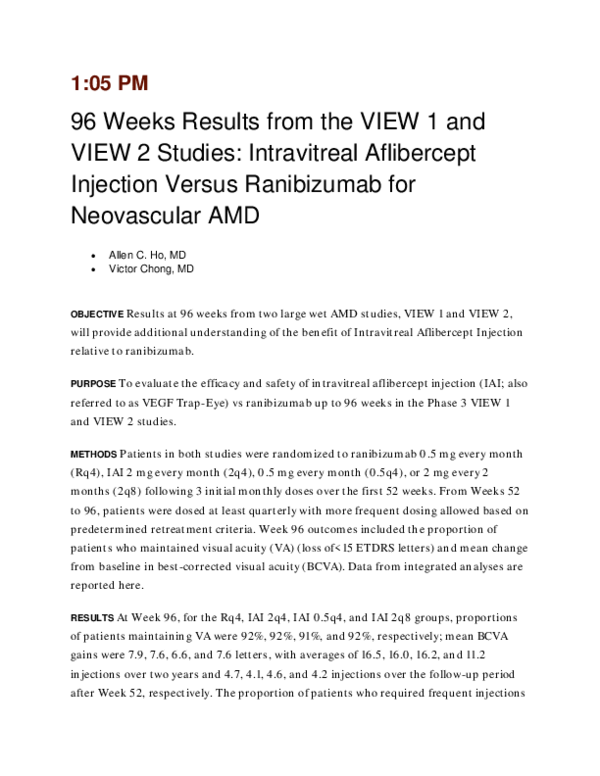 (PDF) The Incidence of Noninfectious Intraocular Inflammation after ...