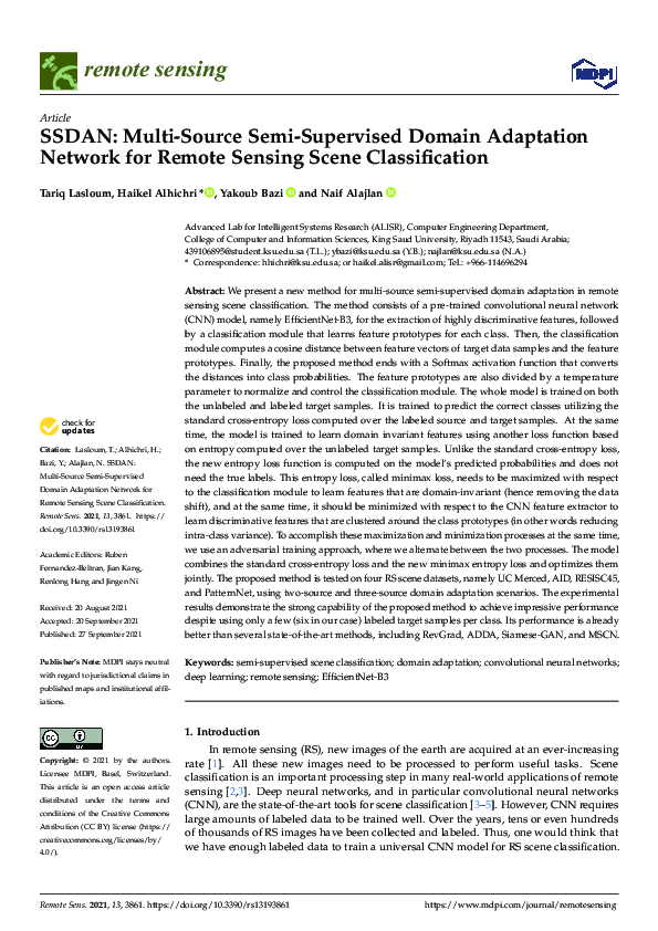 (PDF) SSDAN: Multi-Source Semi-Supervised Domain Adaptation Network for Remote Sensing Scene ...