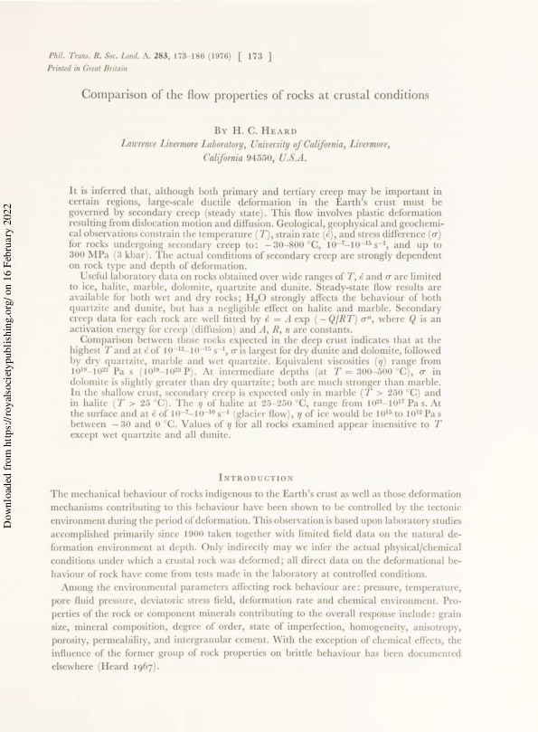 (PDF) A Discussion on natural strain and geological structure ...