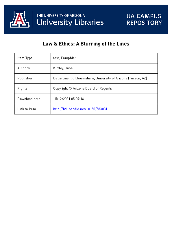 (PDF) Blurring the Lines