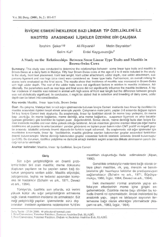 (PDF) A Study on the Relationships Between Some Linear Type Traits and ...