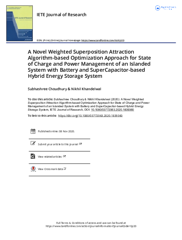 Pdf A Novel Weighted Superposition Attraction Algorithm Based Optimization Approach For State 0556