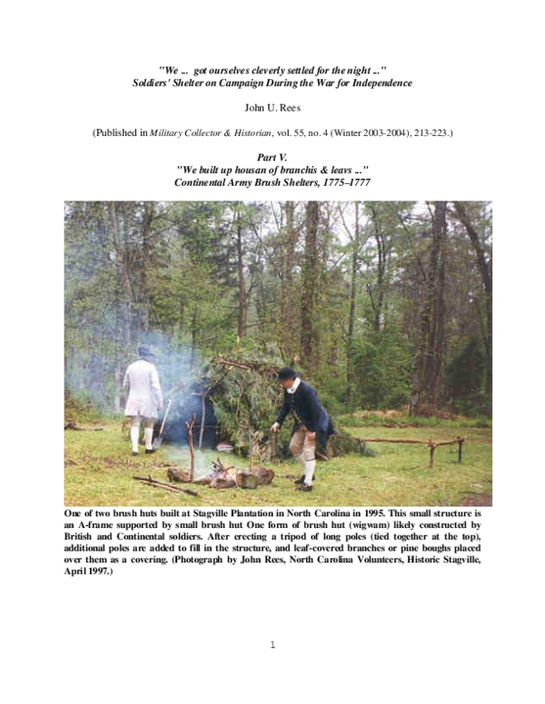 (PDF) Part V. "We built up housan of branchis & leavs ...": Continental ...